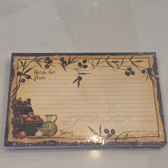lang susan winget | Kitchen | Lang Susan Winget Decorative Recipe Cards ...